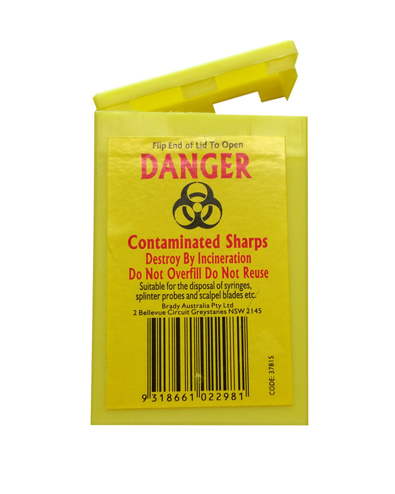 Sharps Container — Euro Signs & Safety