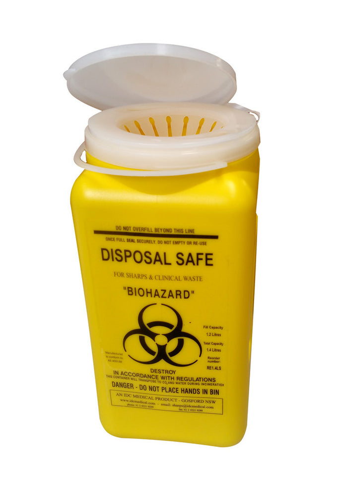 Sharps Container — Euro Signs & Safety