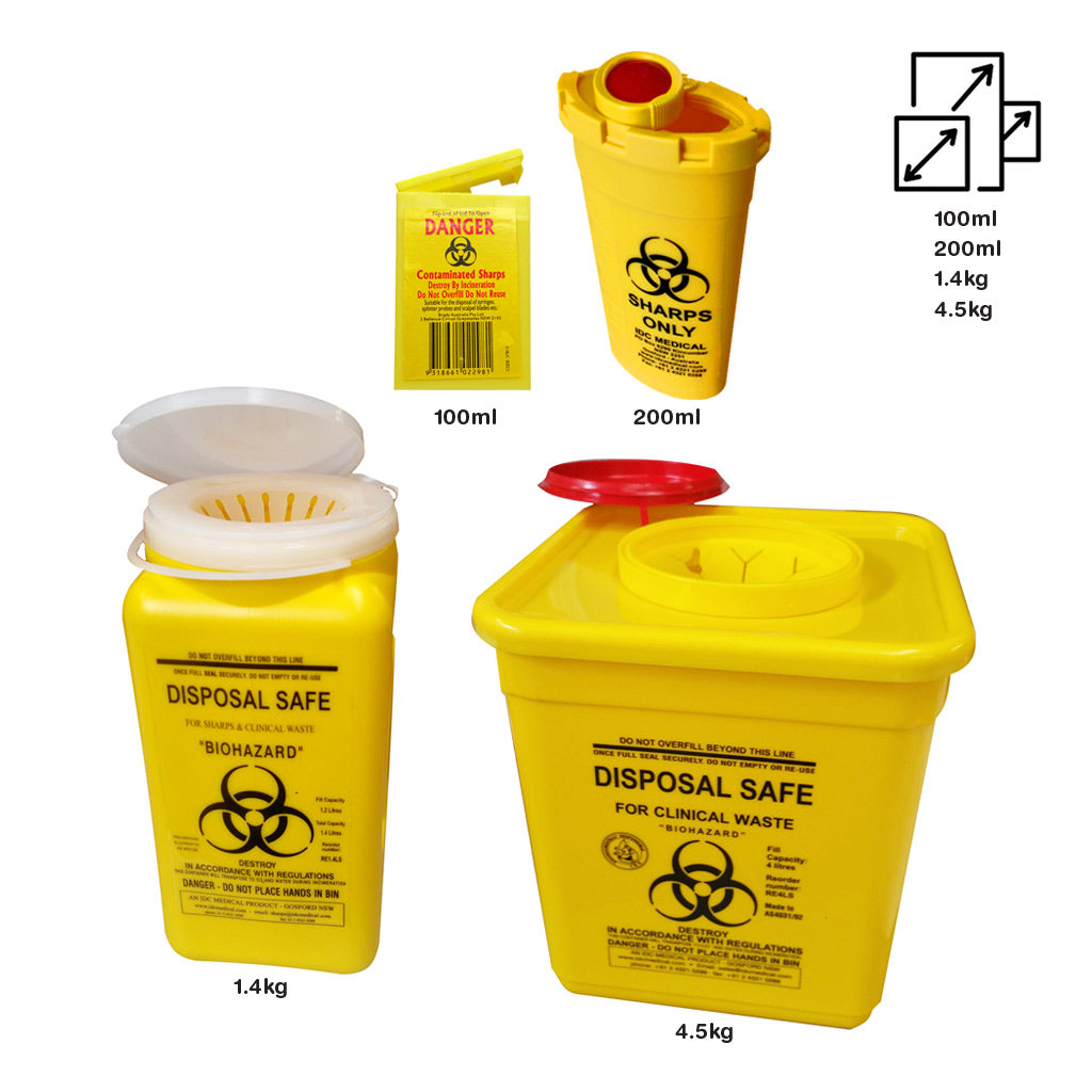 Sharps Container — Euro Signs & Safety