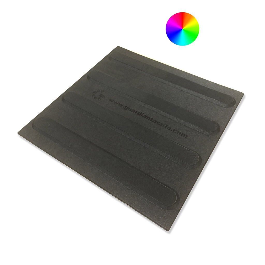 Tactile TILE DIRECTIONAL Polyuth self adhesive 300 x 300mm — Euro Signs ...