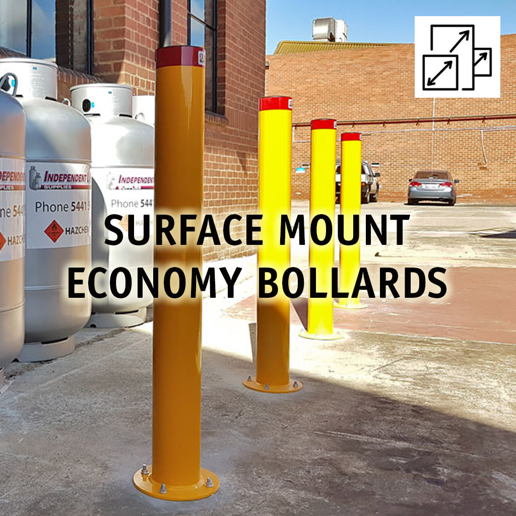Steel Bollards, Posts & Sleeves — Euro Signs & Safety