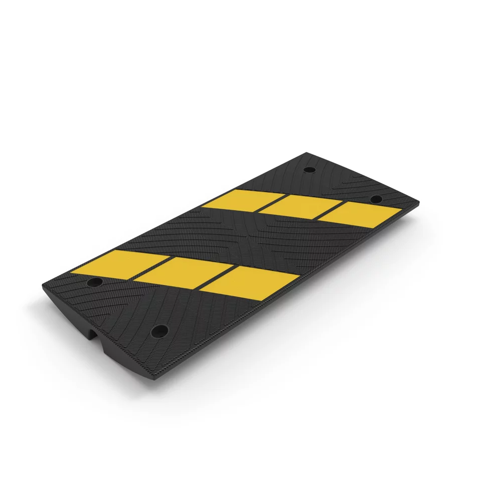 Kerb Ramp for Driveway HIVIS RUBBER 900×400×65 — Euro Signs & Safety