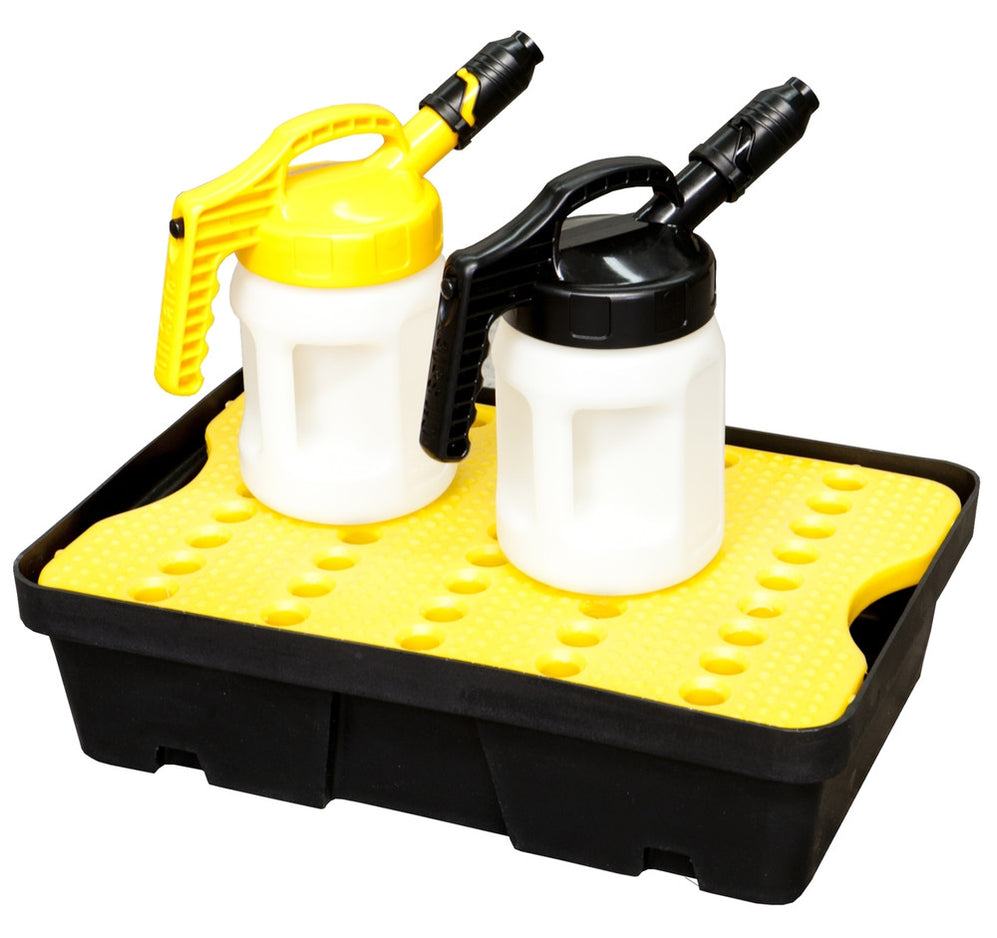 Spill TRAY with GRATE — Euro Signs & Safety
