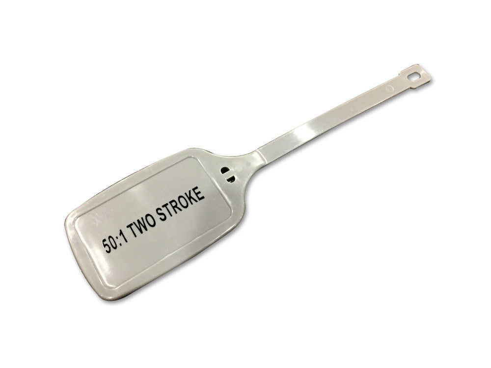 2 STROKE 50:1 Jerry Can ID Tag — Euro Signs & Safety
