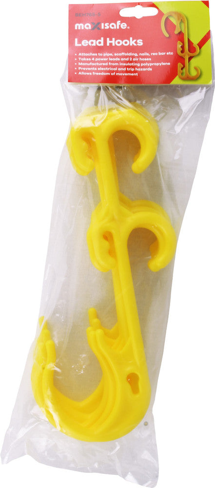 Hooks Site Safety for cables 5 pk — Euro Signs & Safety