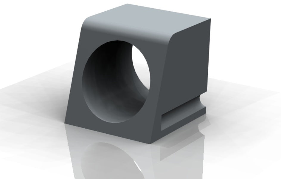 Kerb Adaptor Drain Outlet B2 Recycled Rubber Grey — Euro Signs & Safety