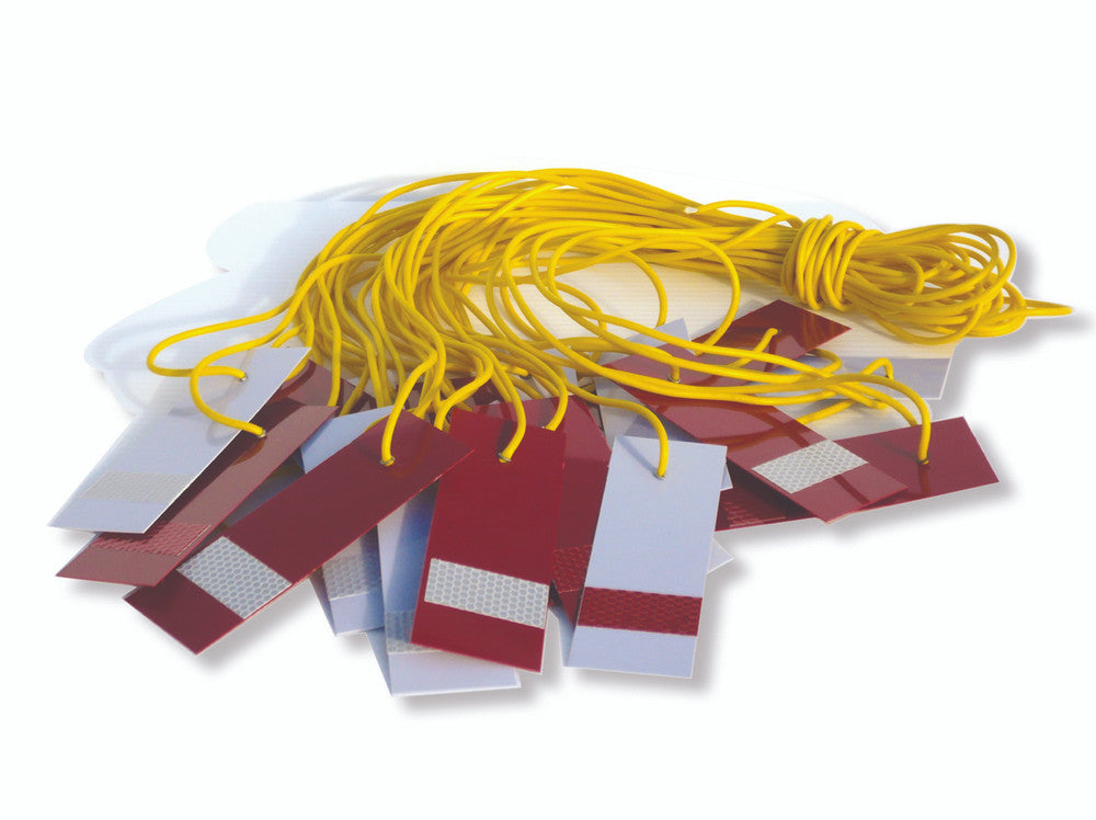Rope NIGHTLINE with Class 1 reflc TAGS - 25mt — Euro Signs & Safety