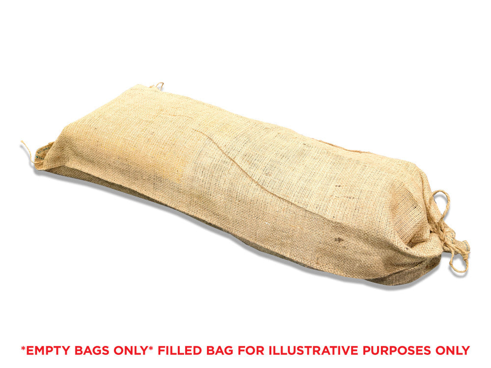 Bag SANDBAG Hessian wthTies - w355 x L840mm — Euro Signs & Safety