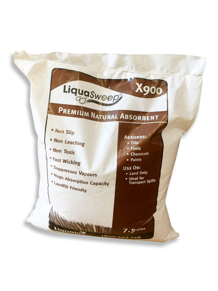 Spill fix LIQUASWEEP X900 organic for Chemical 3.7Lt bag — Euro Signs ...